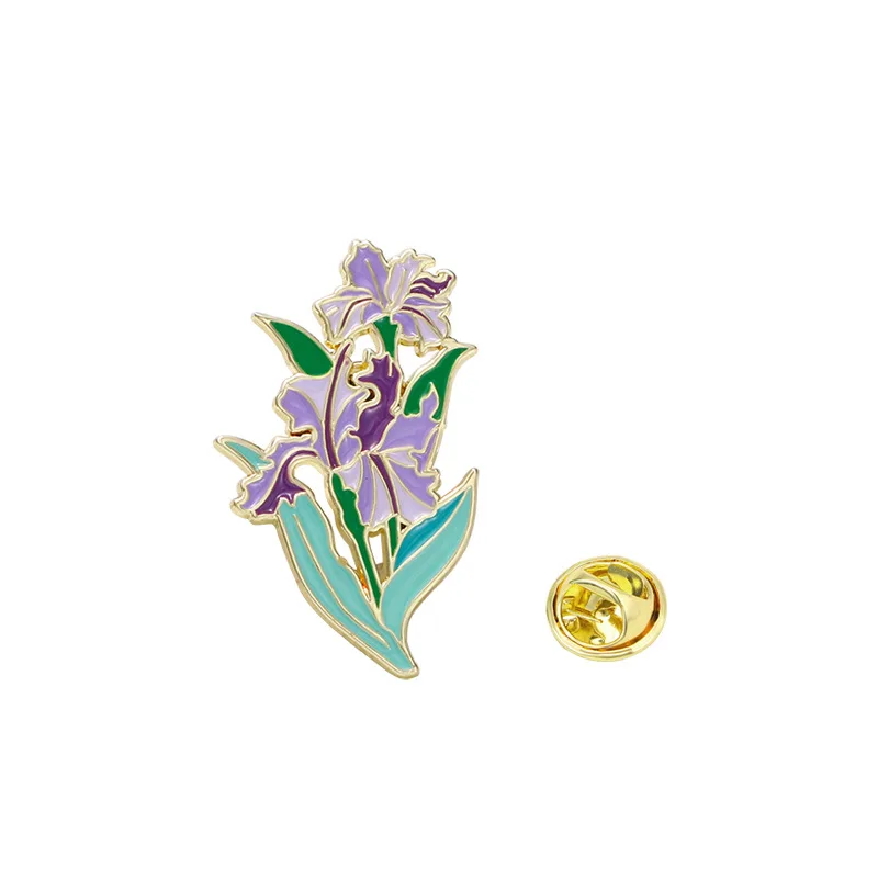 Pin’s En Forme De Fleur - Broches Bijoux