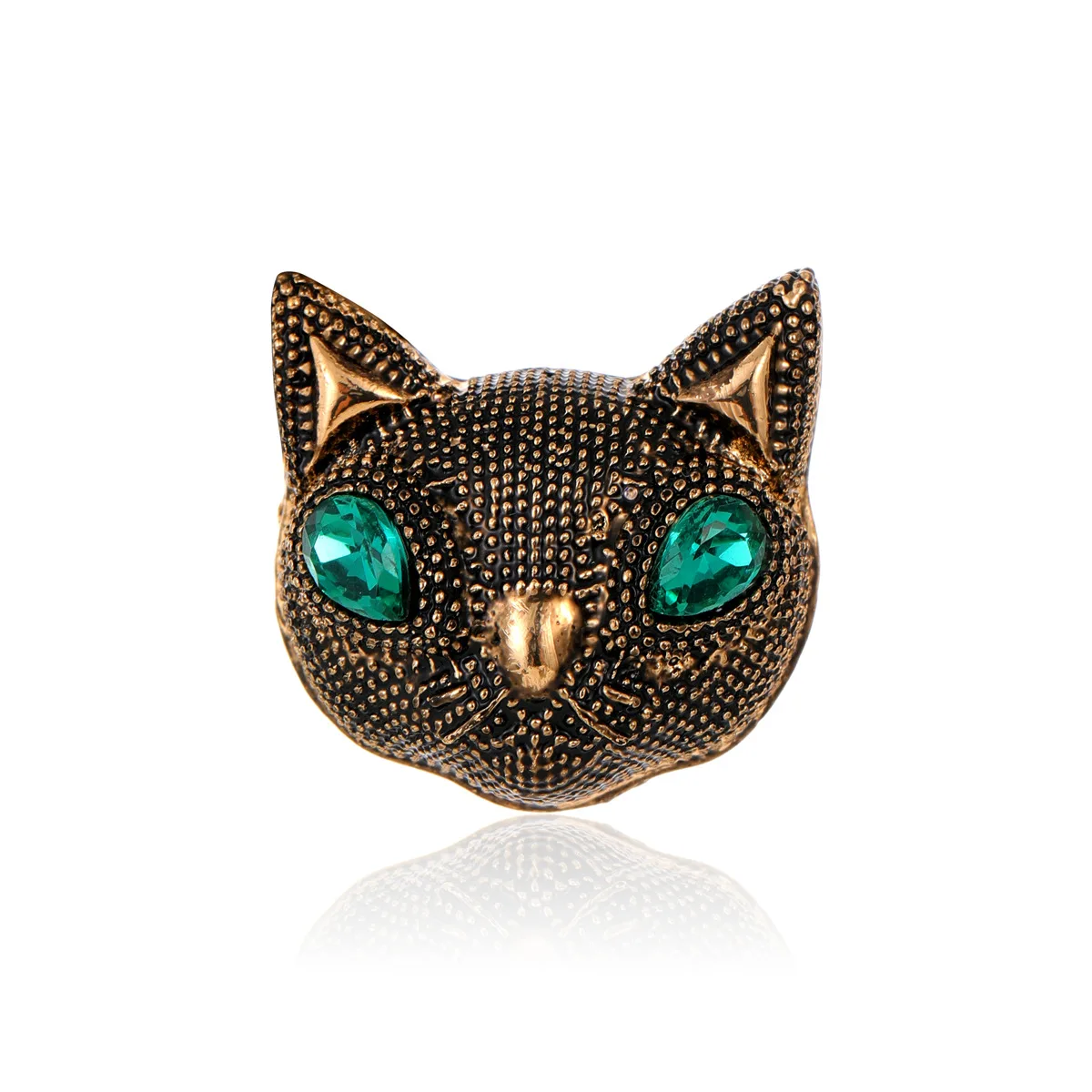 Broche Chat Design Ancien - Broches Bijoux
